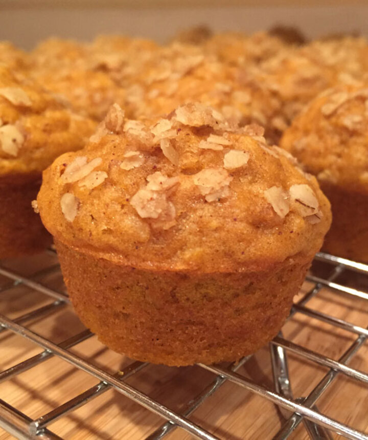 Mini-Pumpkin Spice Oatmeal Muffins | UNL Food | Nebraska